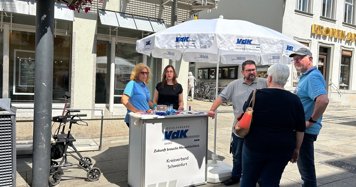 Tag der offenen Tür- Infostand - Sozialverband VdK Bayern e.V.